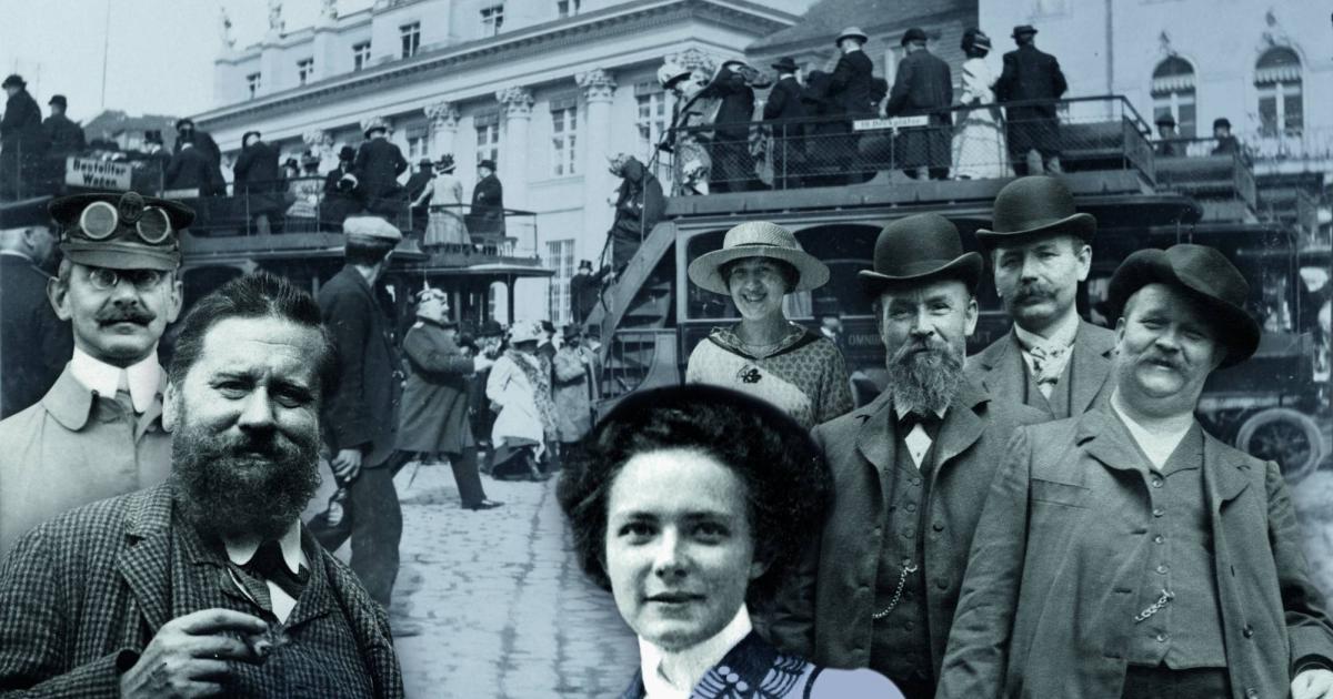 Trubel auf dem Alten Markt – unser Fassadenbild | Potsdam Museum
